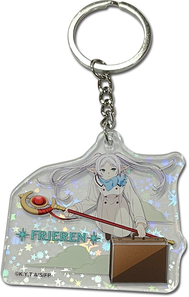 FRIEREN BEYOND JOURNEY'S END - FRIEREN FLYING LASER ACRYLIC KEYCHAIN ...