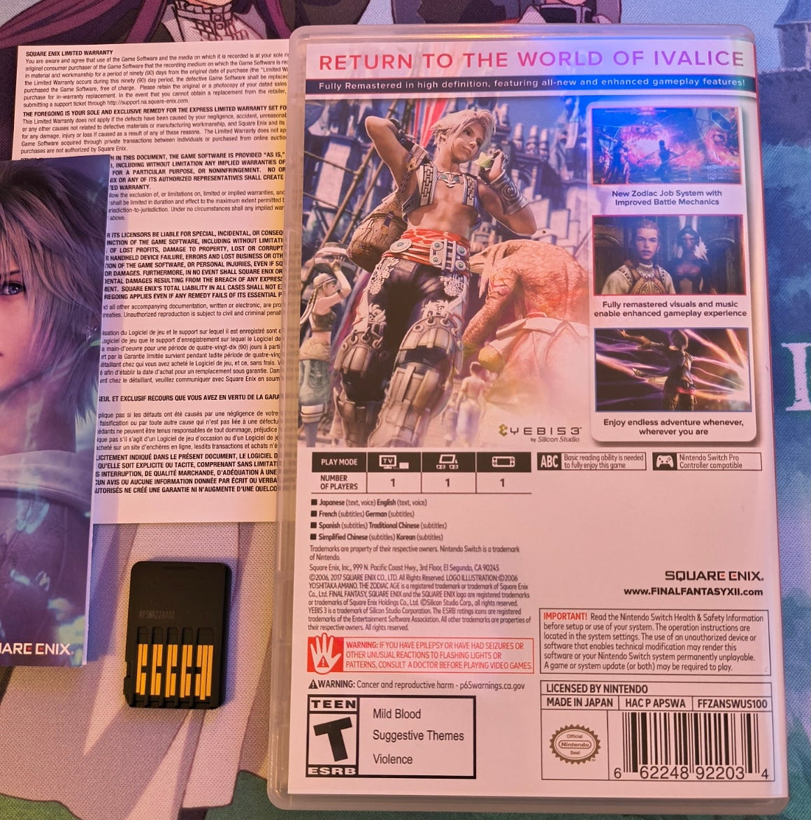 Final Fantasy XII: The Zodiac Age - Nintendo Switch – Alicia's Anime