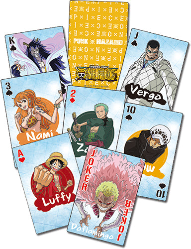 ONE PIECE - PUNK HAZARD PLAYING CARDS – Alicia's Anime
